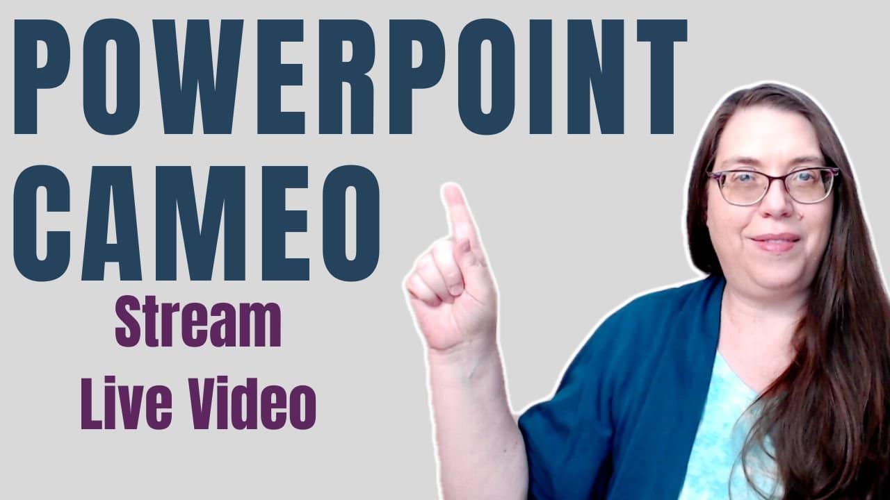 How to use PowerPoint Cameo - Jennifer Sharkey