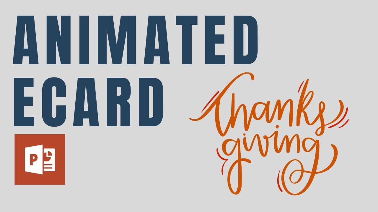 Animated PowerPoint Gratitude eCard - Jennifer Sharkey