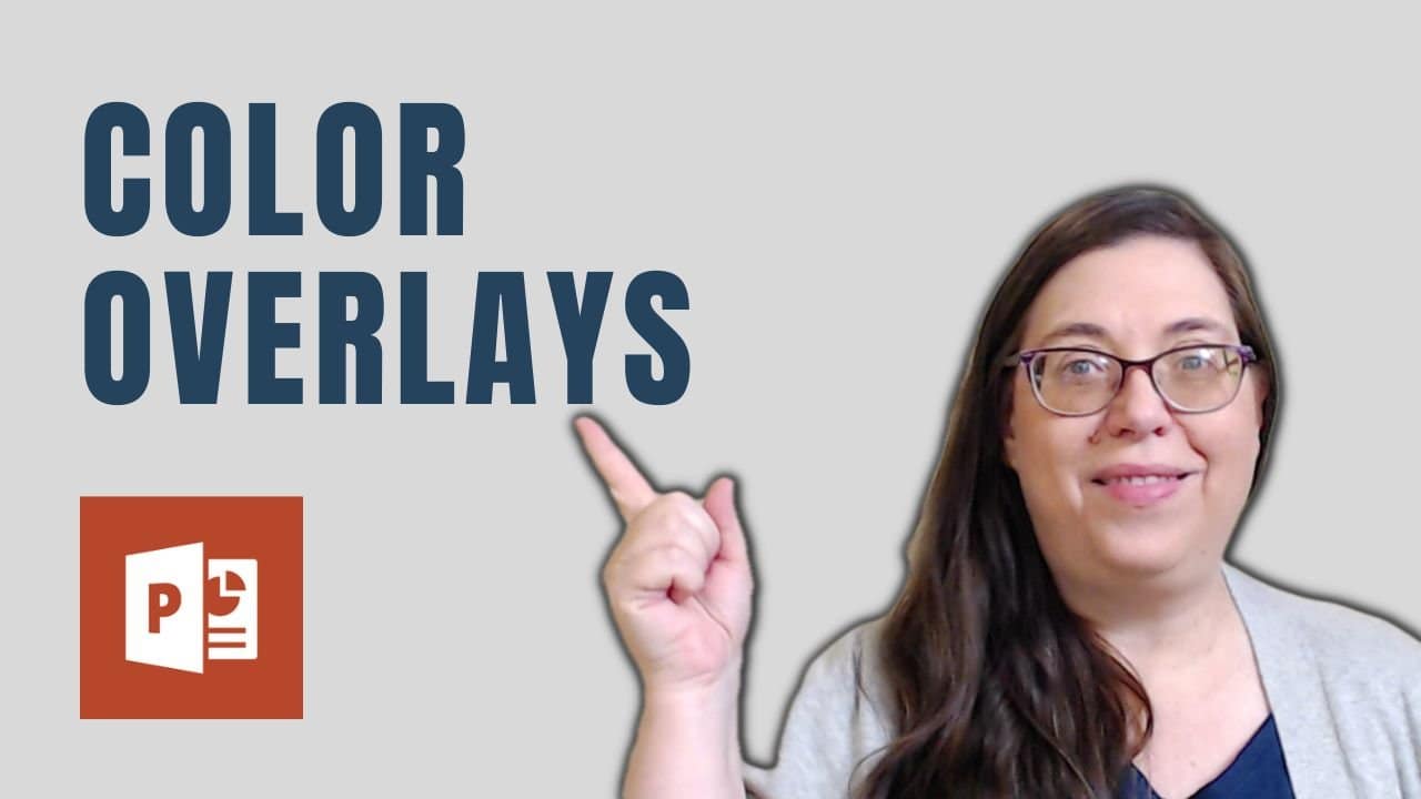 How To Use Color Overlays With Photos in PowerPoint - Jennifer Sharkey